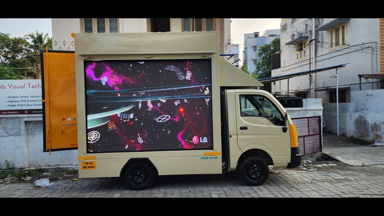 LED Vehicle Advertising Display | Road Show | Grand LED - YouTube