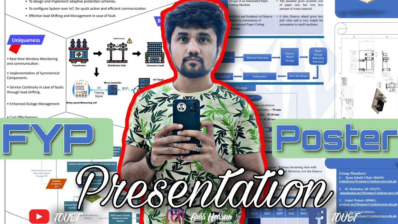 How To Make FYP Poster How To Give Poster Presentation YouTube How To Make FYP Poster How To Give Poster Presentation YouTube