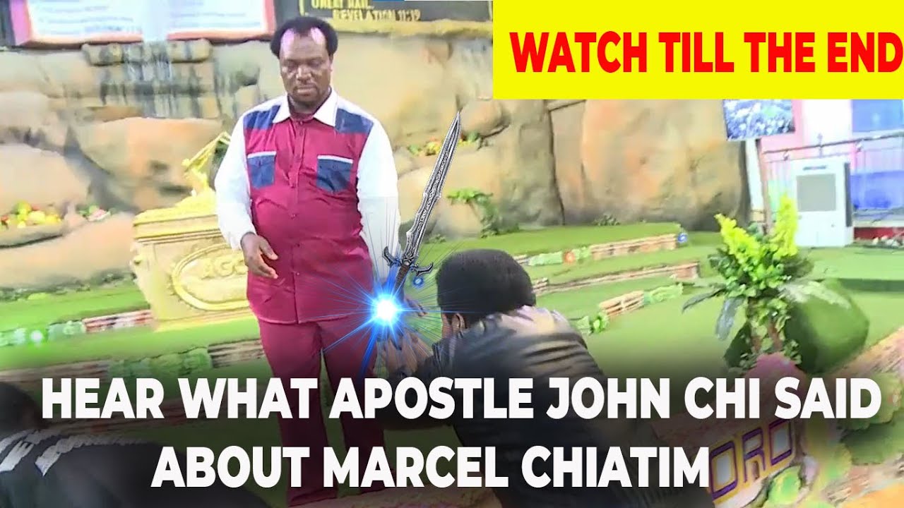 WATCH TILL THE END!!! HEAR WHAT APOSTLE JOHN CHI SAID ABOUT MARCEL ...