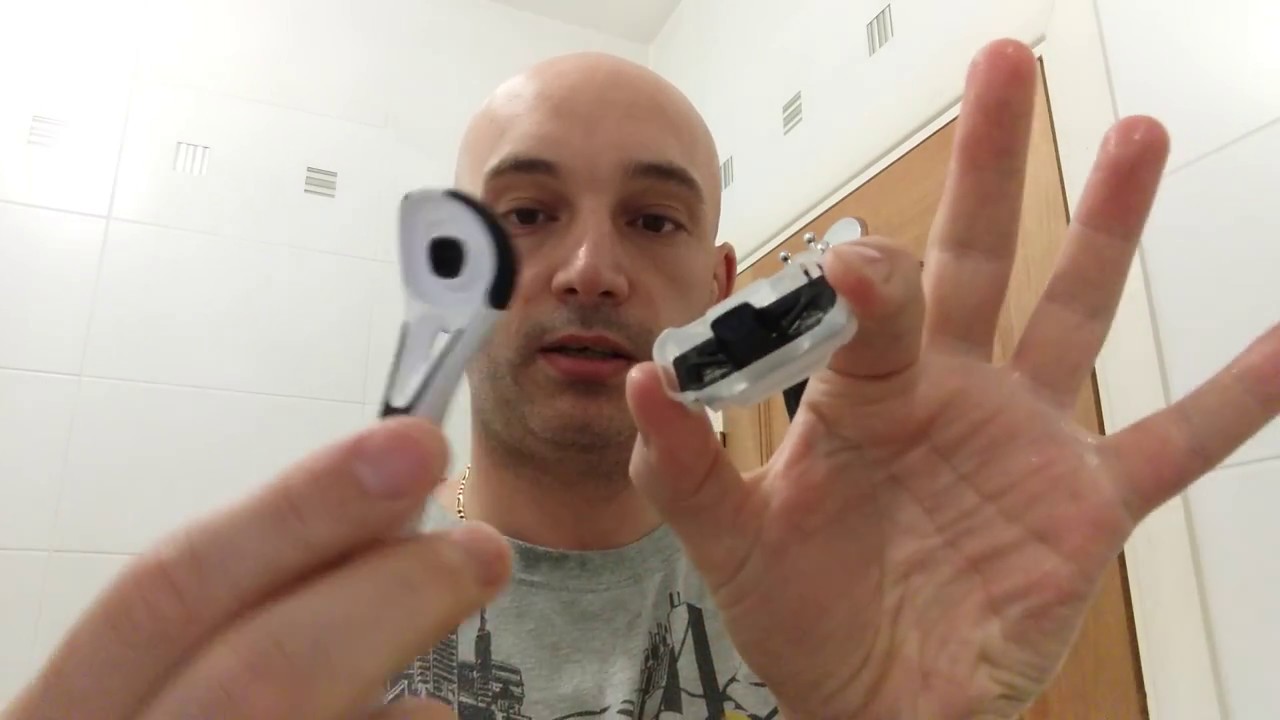 KAI X-FIT razor from Japan. Shaving review from UK - YouTube