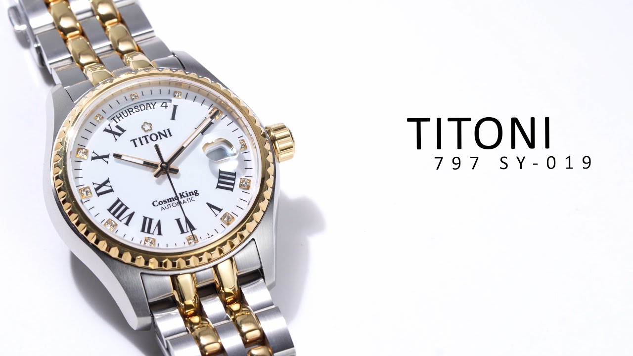 Đồng hồ Titoni nam 40mm 797 SY-019