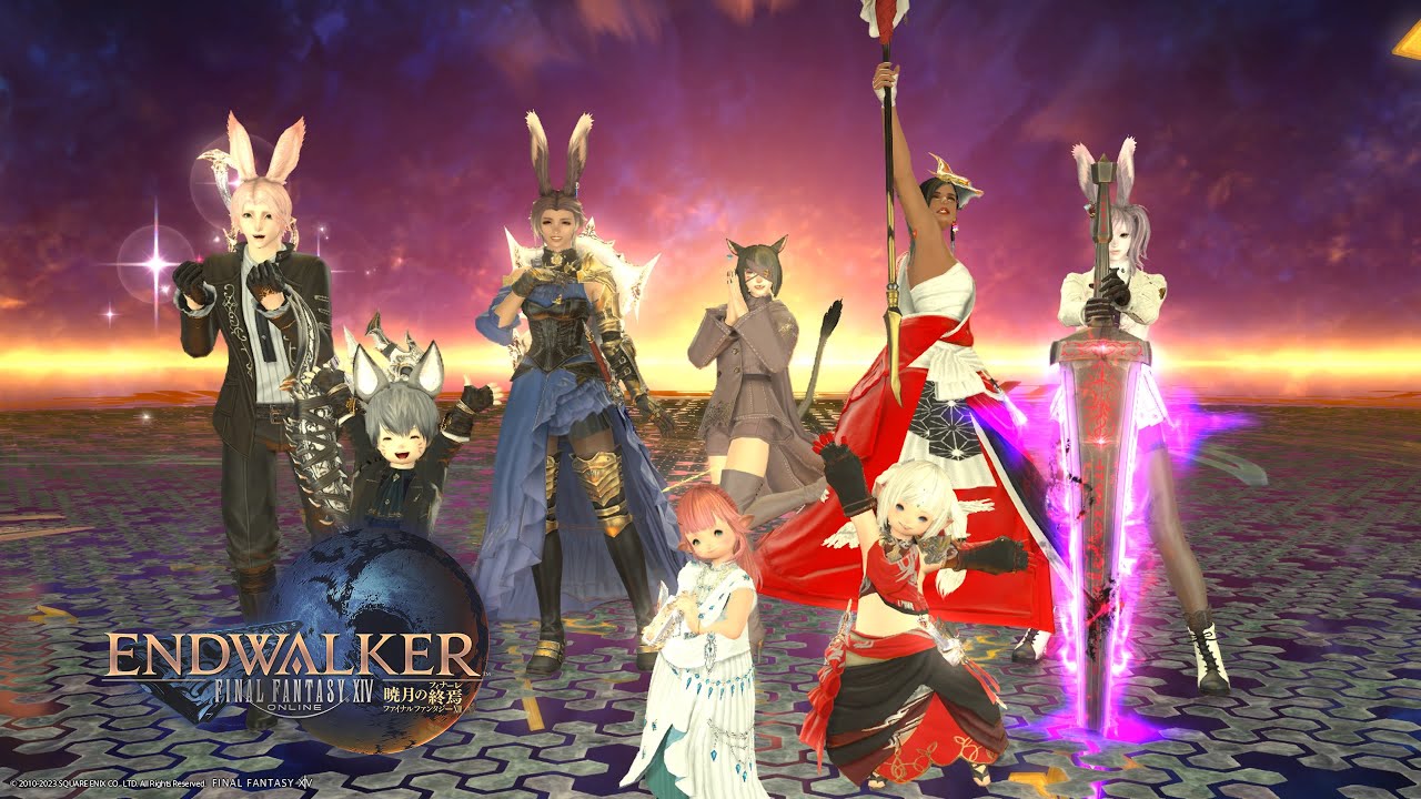 【FF14】絶バハ初クリア 白視点 patch6.3 - YouTube