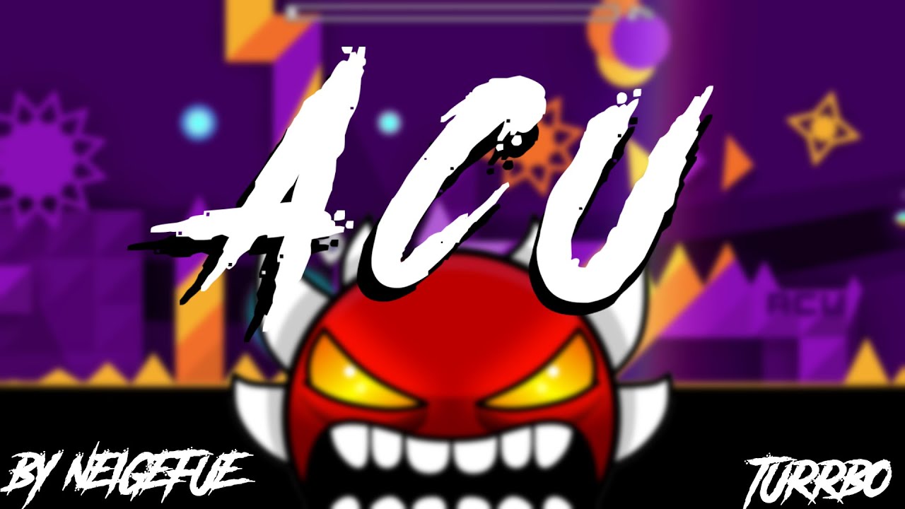 Geometry Dash - Acu by Neigefue (Extreme Demon) - YouTube