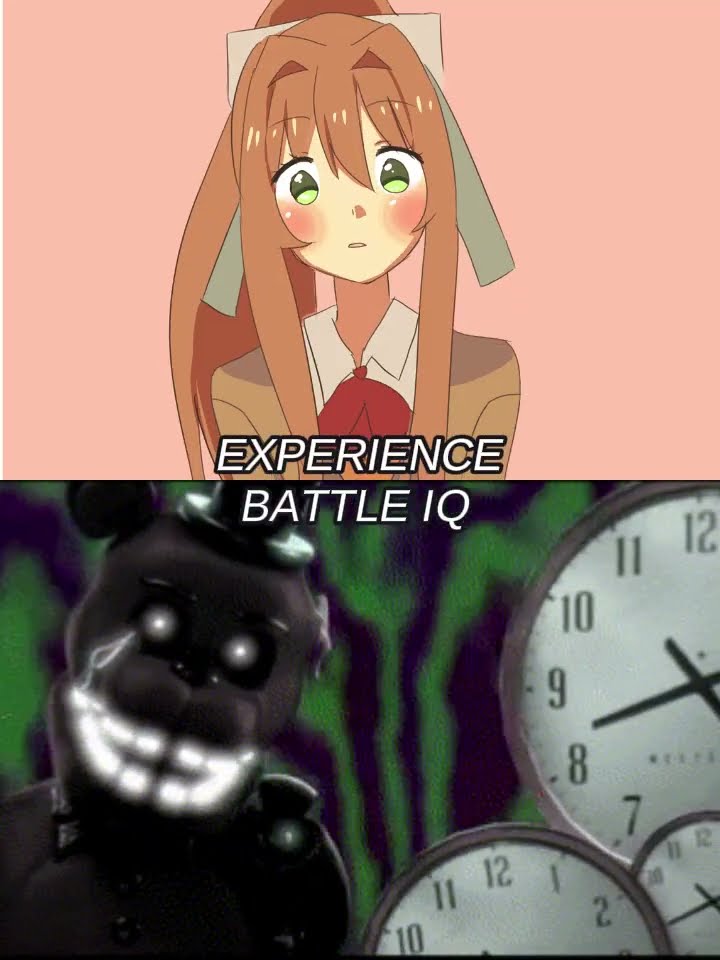 Shadow Freddy vs Monika - YouTube