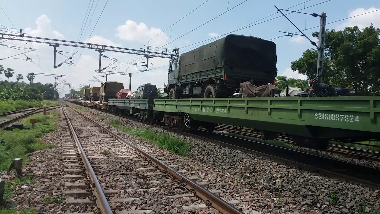 (HD)Military Train of India - YouTube