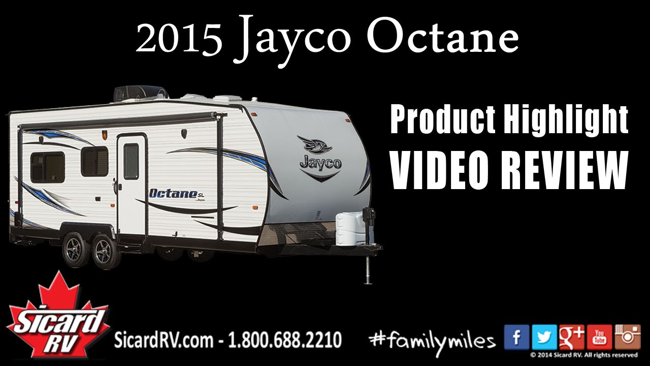 2015 Jayco Octane 161 Toy Hauler Review at Sicard RV - YouTube