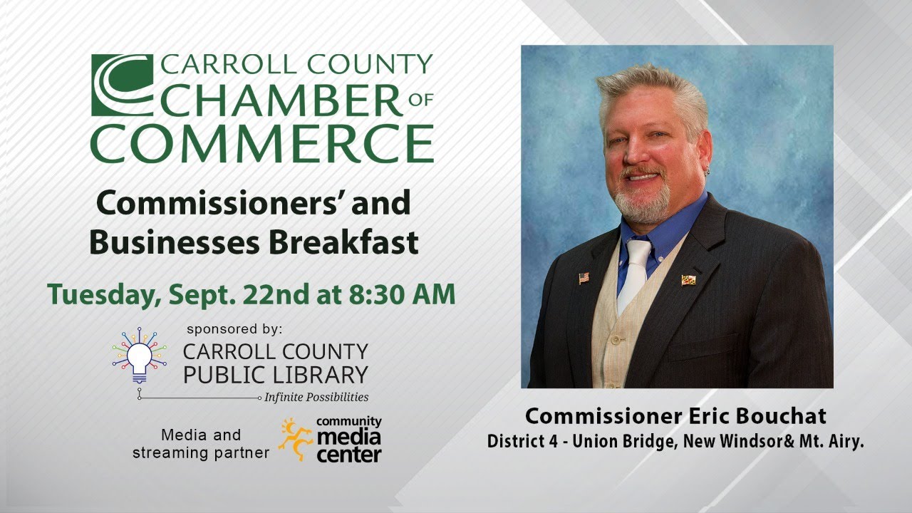 Commissioner & Business Breakfast - Eric Bouchat - YouTube