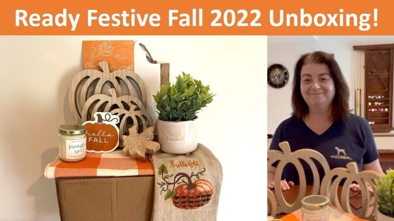 Ready Festive Fall 2022 Unboxing - Classic Deluxe Box!! - YouTube