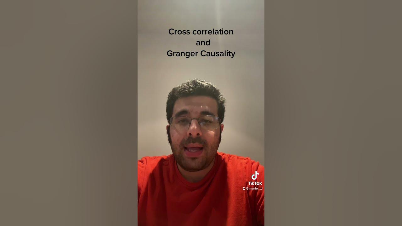 Granger Causality and Cross Correlation Function - YouTube