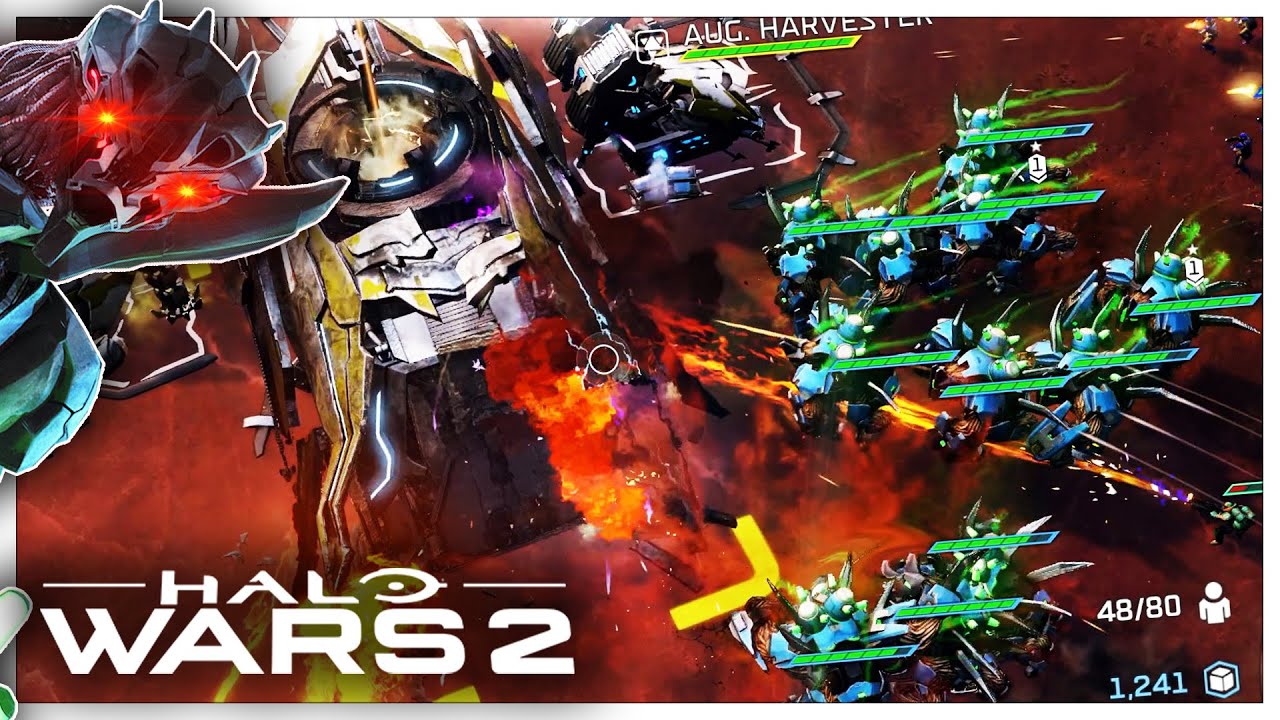 the classic GOLIATH RUSH never fails in Halo Wars 2! - YouTube