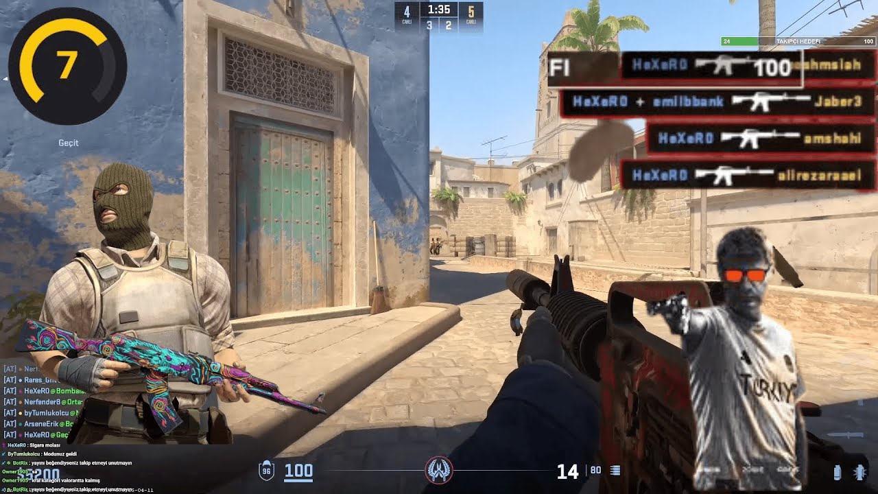 CS 2 |FACEİT| 7 LEVEL |TRYHARD| VE SERİ MAÇ!! - YouTube