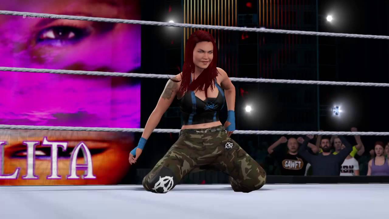 WWE 2K16 Lita (Survivor Series 04) attire - YouTube