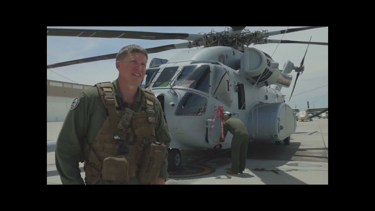 U.S. Marines of VMX-1 Receive CH-53K Helicopter (Interviews) - YouTube