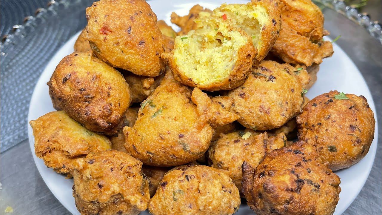 Jinsi ya Kupika Bagia za Unga wa Dengu /Bagia tamu /Snack nzur kwa ...