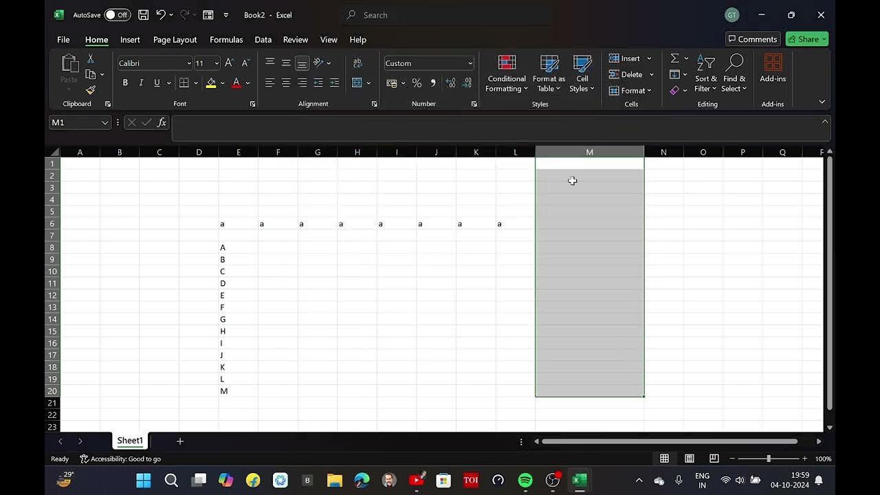 EXCEL PART-6 - YouTube