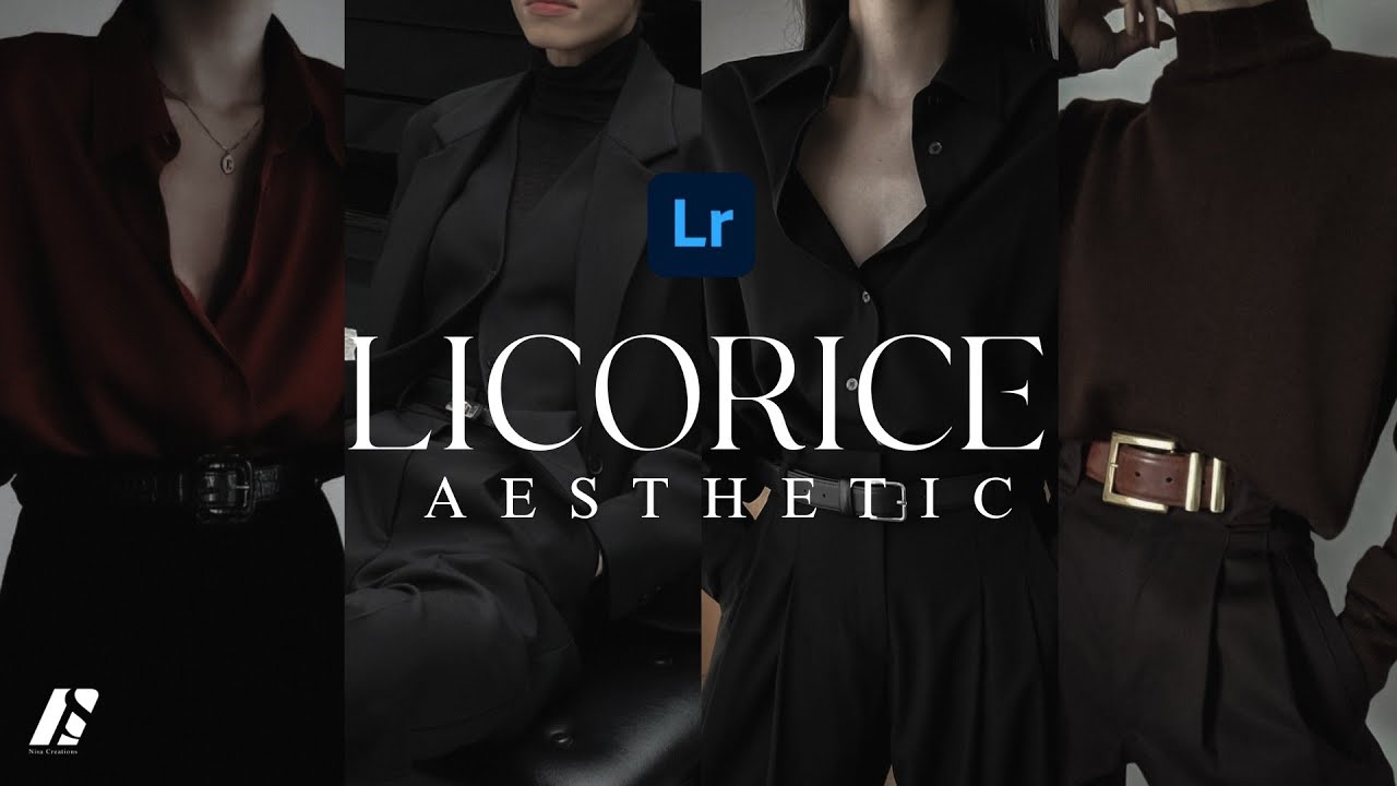 How To Create LICORICE Aesthetic Tone in Lightroom Mobile - Free Preset ...