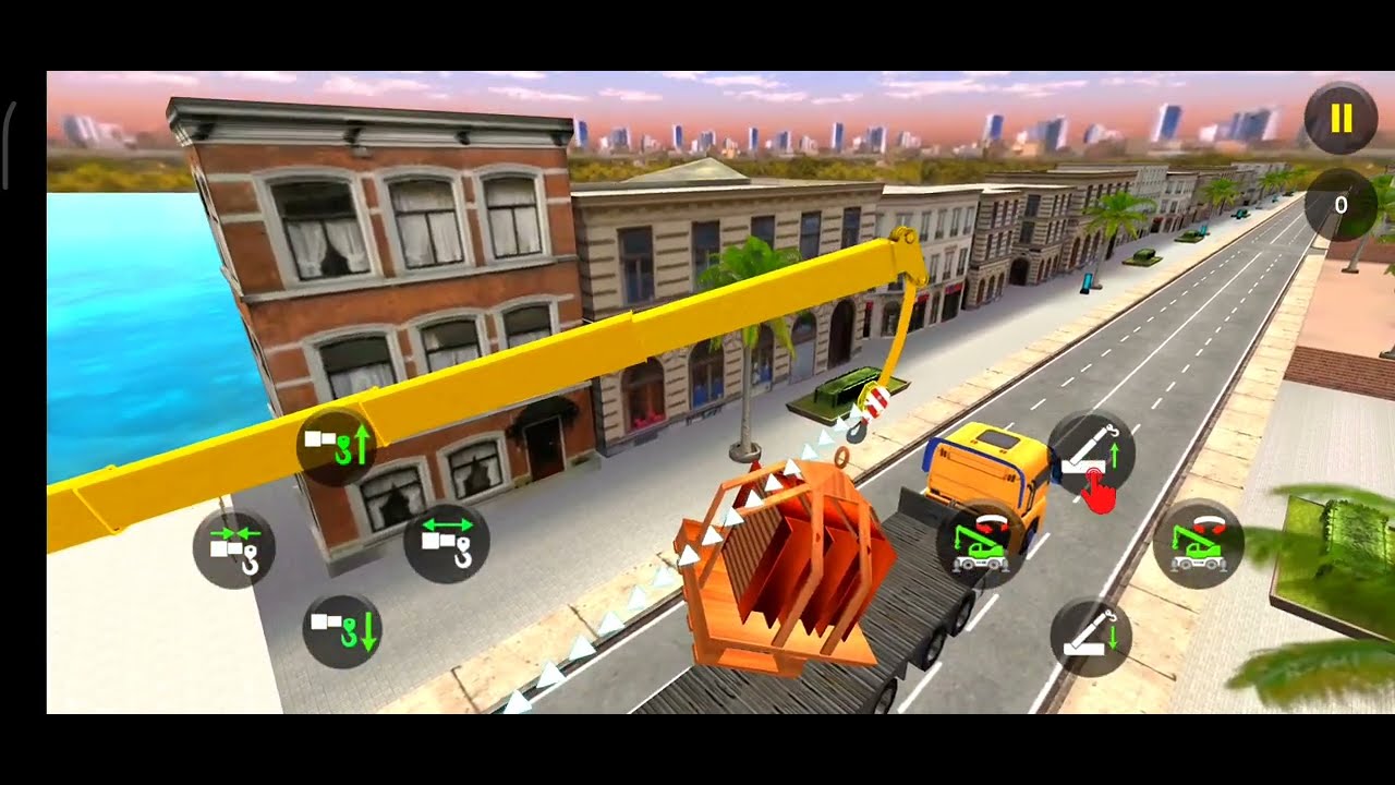 level 4# bridge construction # city road construction # game #( killer ...