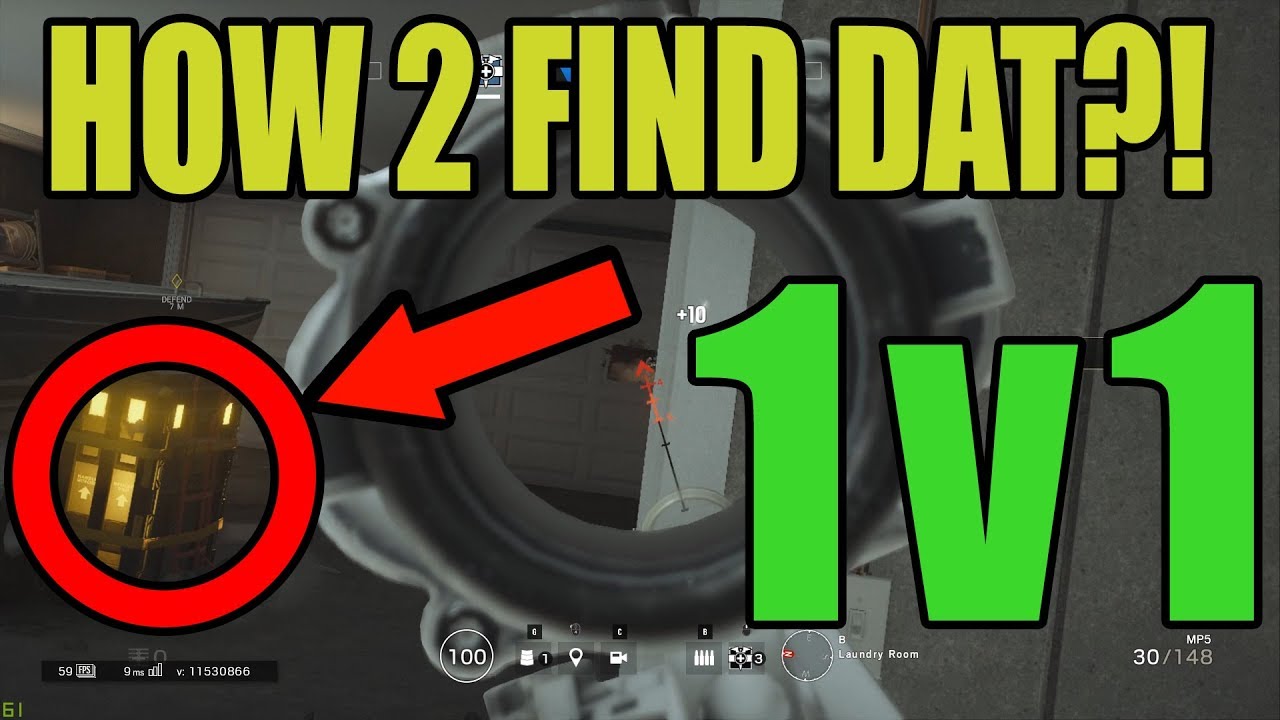 How To Find The Biohazard Container | HazBro v Hazzy 1v1 | Rainbow Six ...