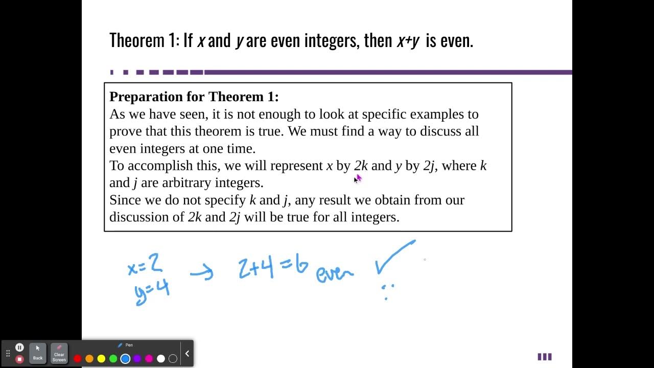 Section 3.1 Introduction to Mathematical Reasoning - YouTube