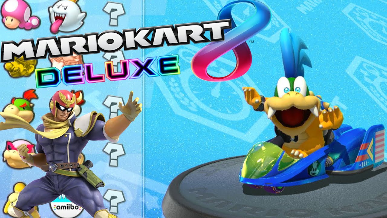 Das Blue Falcon Kart Set {Mario Kart 8 Deluxe} - YouTube