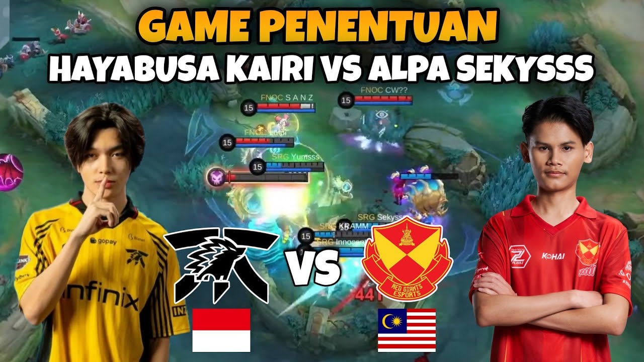 PEREBUTAN JUARA GROUP | SRG VS ONIC ESL SNAPDRAGON - YouTube