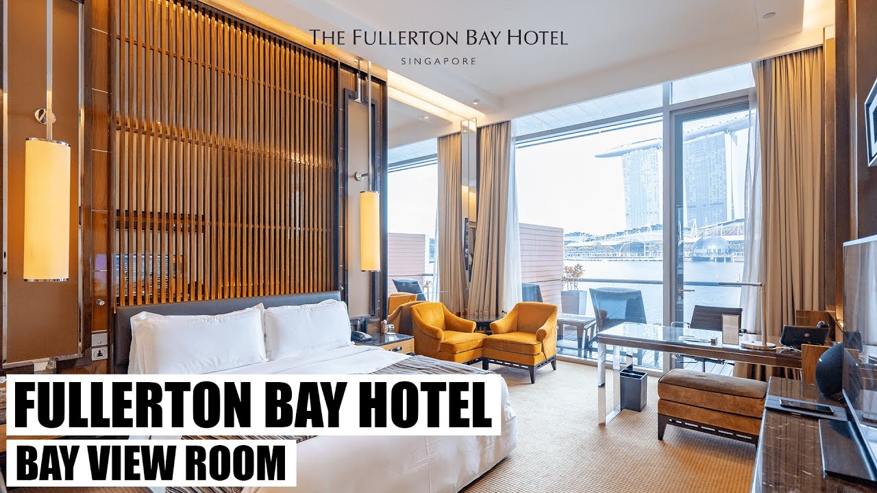 Bay View Room facing MBS! | Fullerton Bay Hotel [last hotel review ...