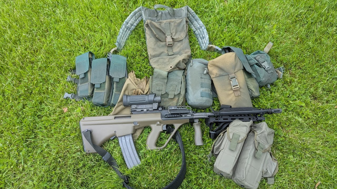 Light Support Weapon Load Out..... Modern Pouches And The Canadian 82 ...