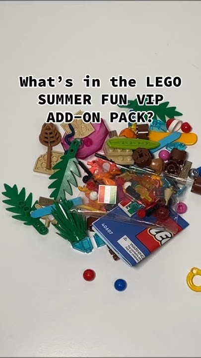 LEGO Summer Fun VIP ADD-ON Pack - YouTube