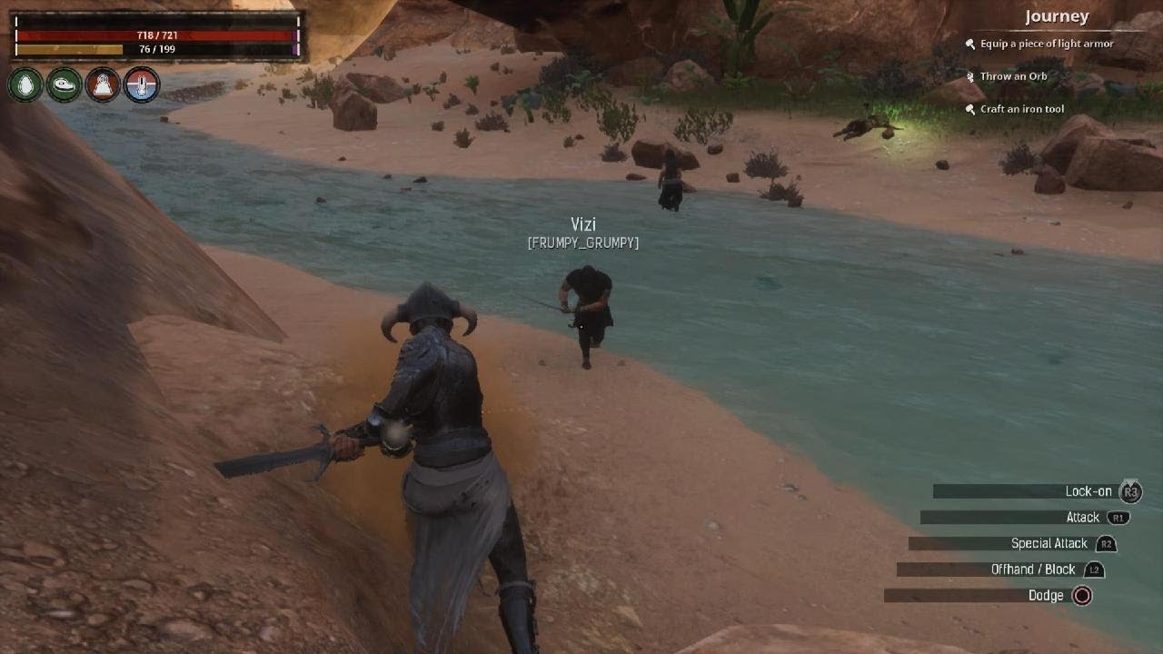 Conan Exiles PvP battle - YouTube