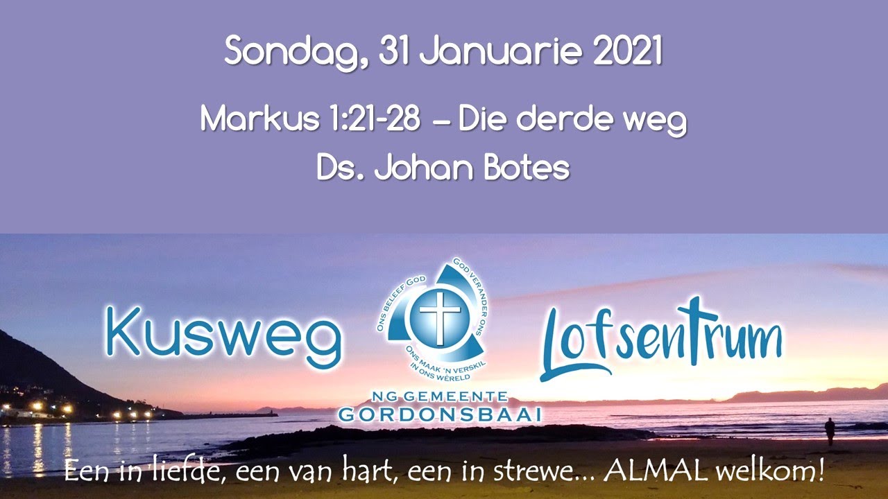 2021-01-31 Ds. Johan Botes - YouTube