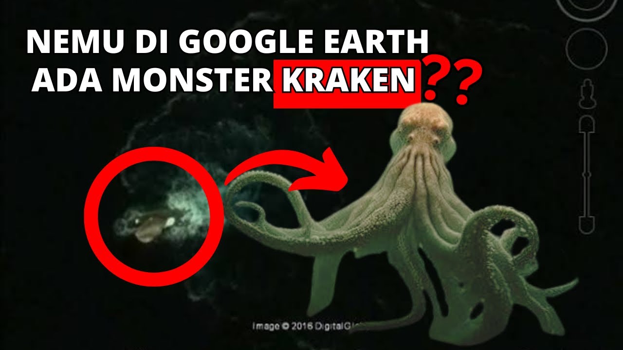 HEBOH FOTO KRAKEN DI GOOGLE EARTH, BEGINI KATA ILMUWAN - YouTube