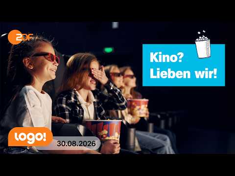 Immer mehr Kinobesuche: Wie findet ihr Kino? | logo!-Nachrichten vom 30.08.26