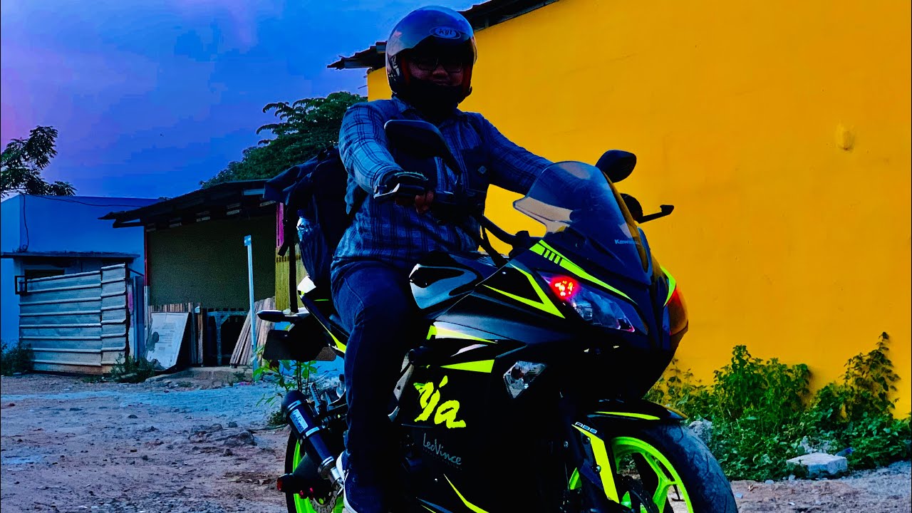 Ninja 250 FI modif touring | Ninja 250 Fi Adventure | anti pegal ...