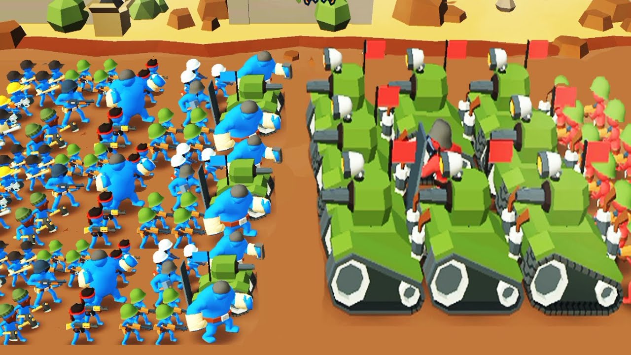 Stick Army - World War Strategy #20 - Android Gameplay - YouTube