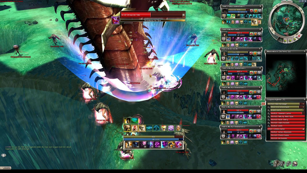 The Deep 2 Players + 10 Heroes HM Fullrun with Conset - YouTube