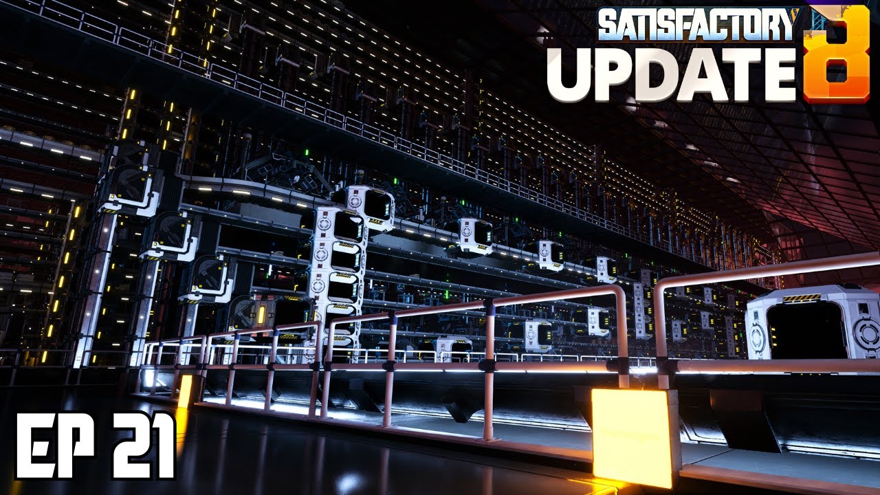 I Used Lumen on My Factory Floor | Satisfactory U8 - Ep 21 - YouTube