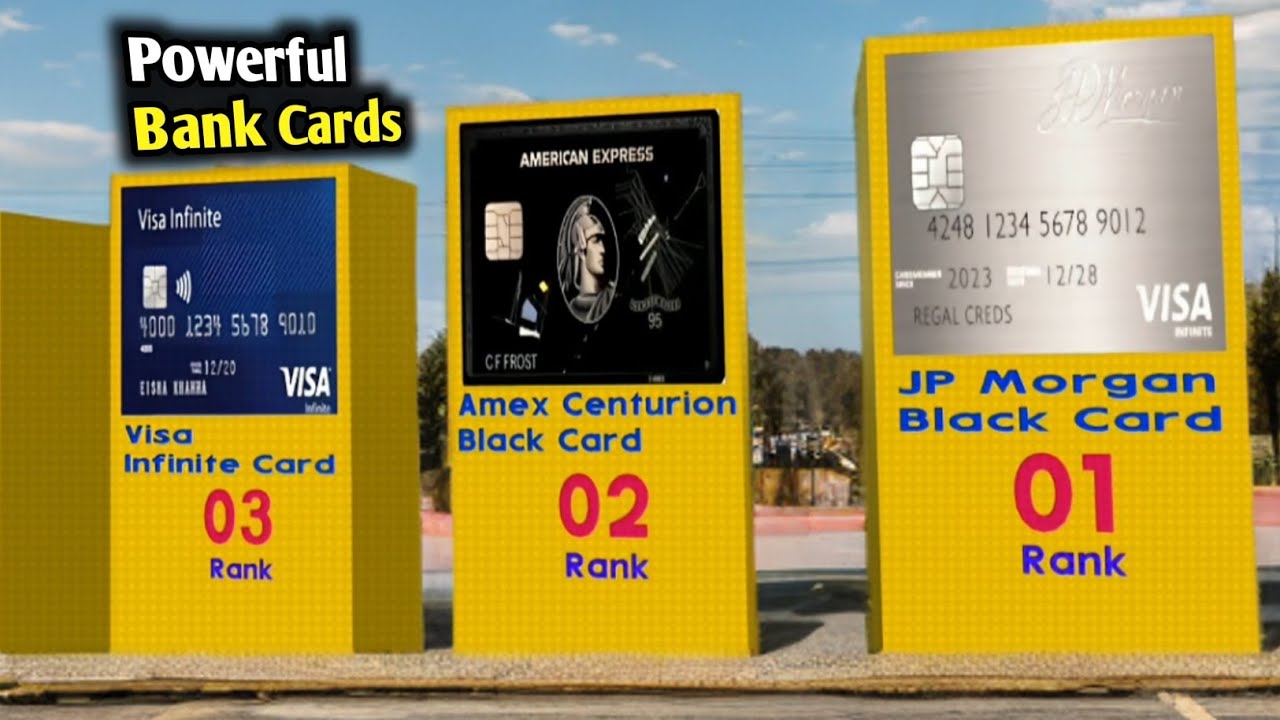 Unbelievable! These are The Most POWERFUL Bank Cards | Luxury Bank ...