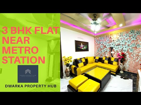 3 BHK, 100 yard Distance only 30 mtr from metro Uttam Nagar West Dwarka ...