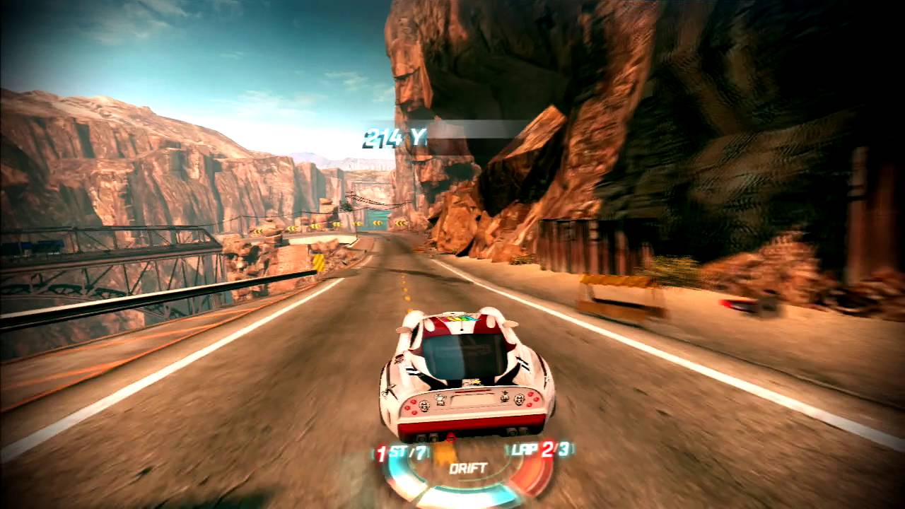 Split Second - Neck and neck Canyon race! - YouTube
