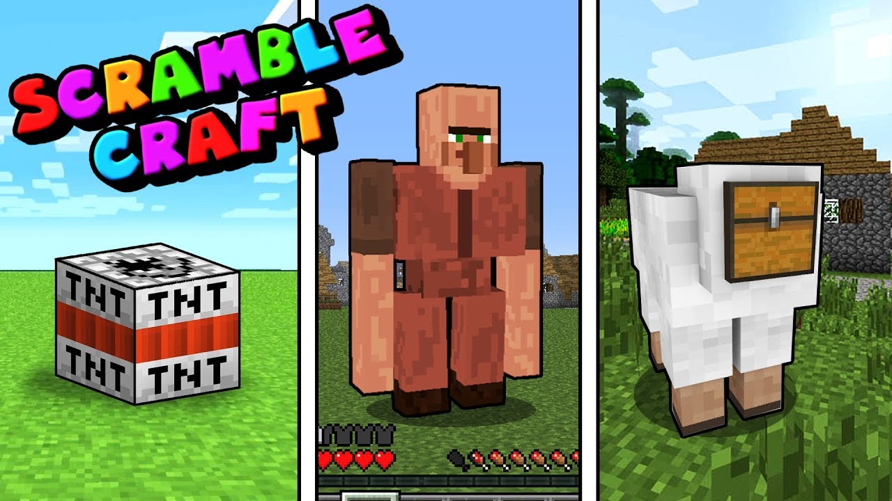 Minecraft - HOW TO BREAK MINECRAFT! (Scramble Craft) - YouTube
