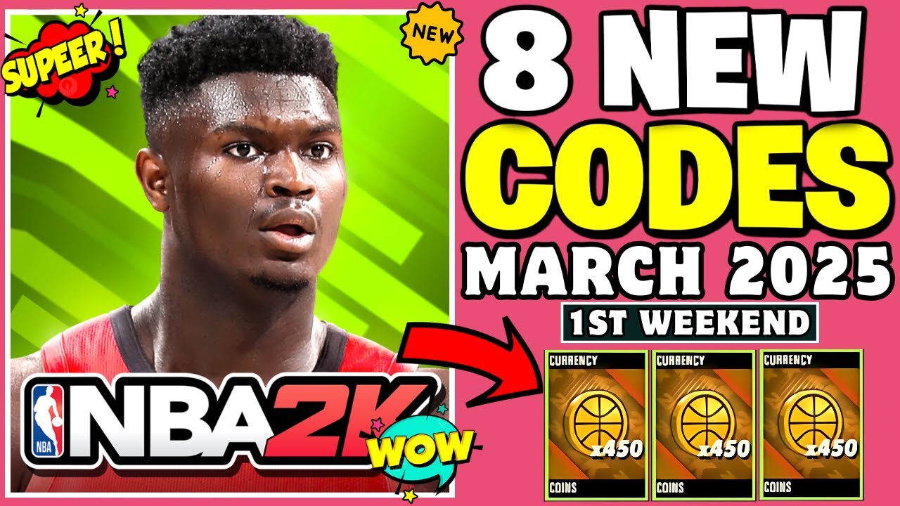 ☑️ACTIVE CODES☑️⚡MARCH⚡NBA 2K MOBILE CODES 2025 - NBA 2K MOBILE REDEEM ...