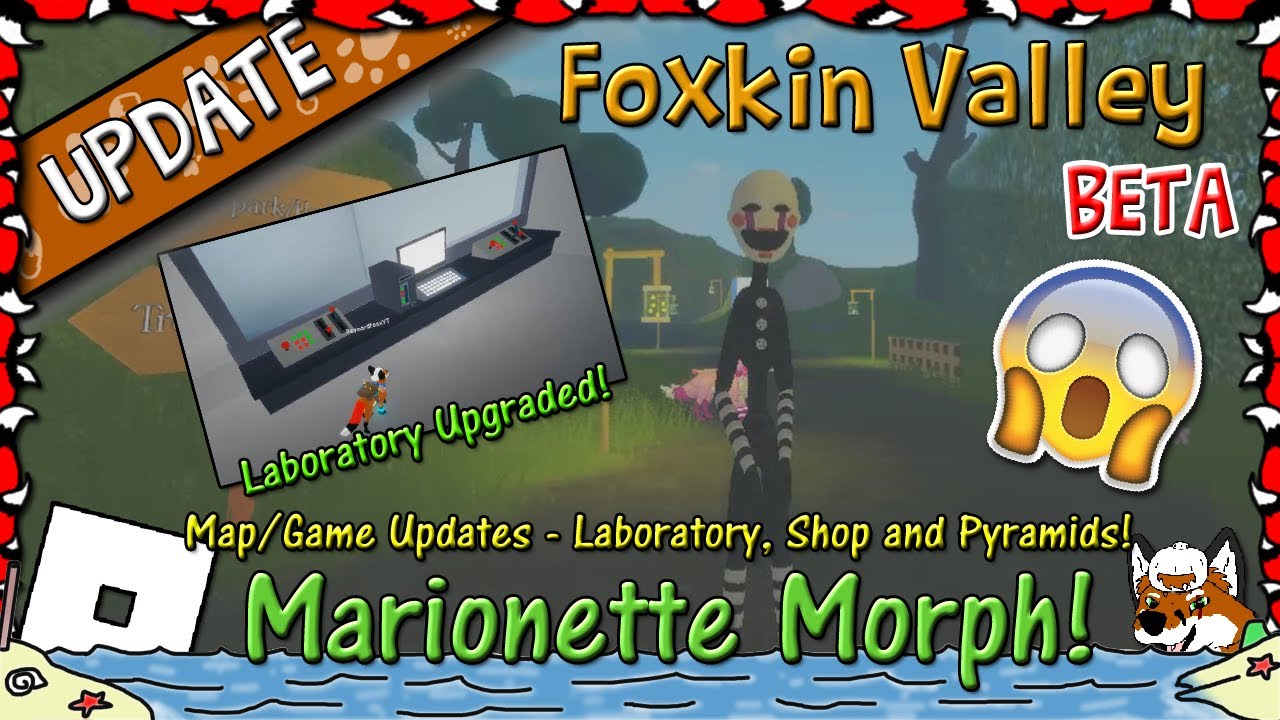 ROBLOX | Foxkin Valley BETA - Marionette Morph! #37 | HD - YouTube