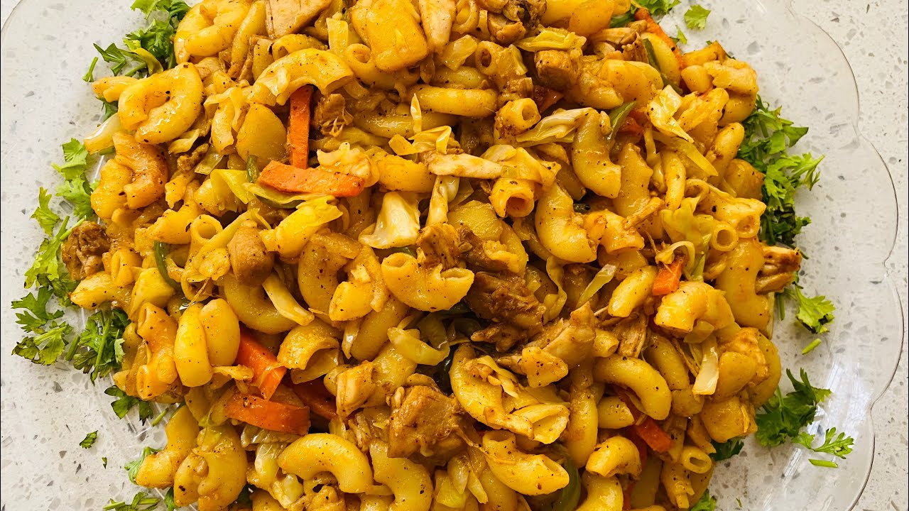 How to make vegeatable macronies - recipe by Gola cuisine - YouTube