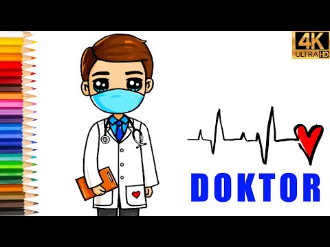 DOKTOR RESMİ ÇİZİMİ 😍 DOKTOR NASIL ÇİZİLİR KOLAY 😍 RESİM ÇİZME 🌈 KOLAY ÇİZİMLER