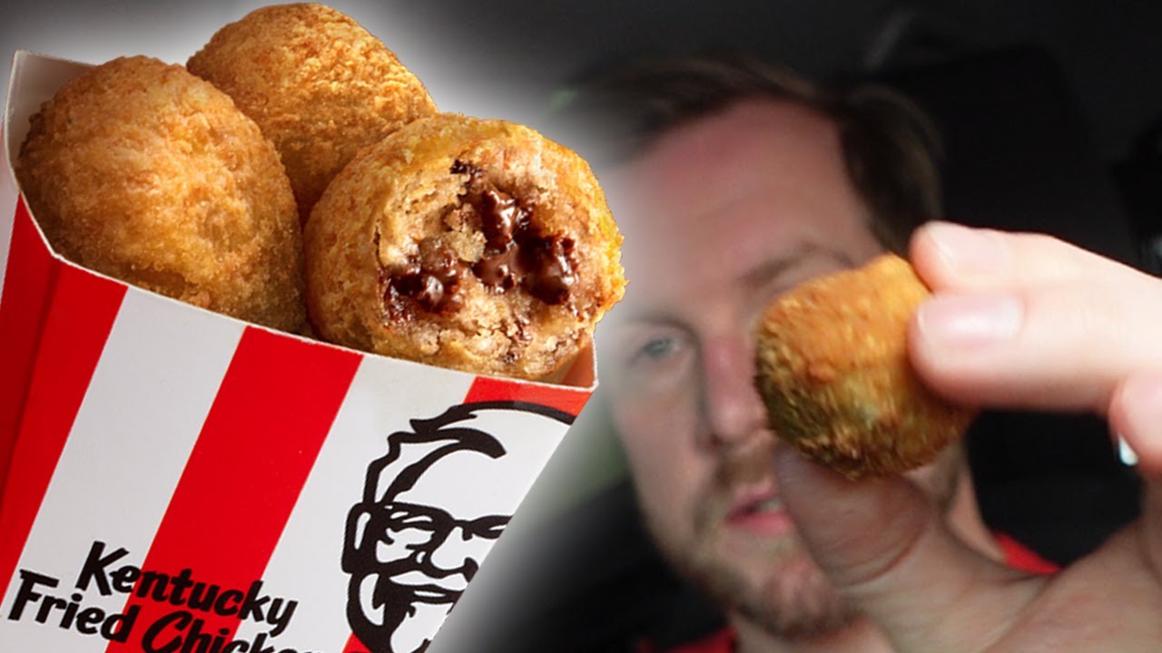 KFC Fried Cookie Dough - It's REAL! - YouTube