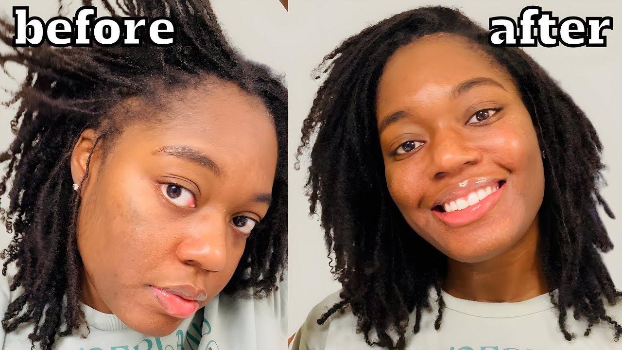 How to Refresh Old Microlocs (Frizzy Loose Edges) | Under 20 Minutes ...
