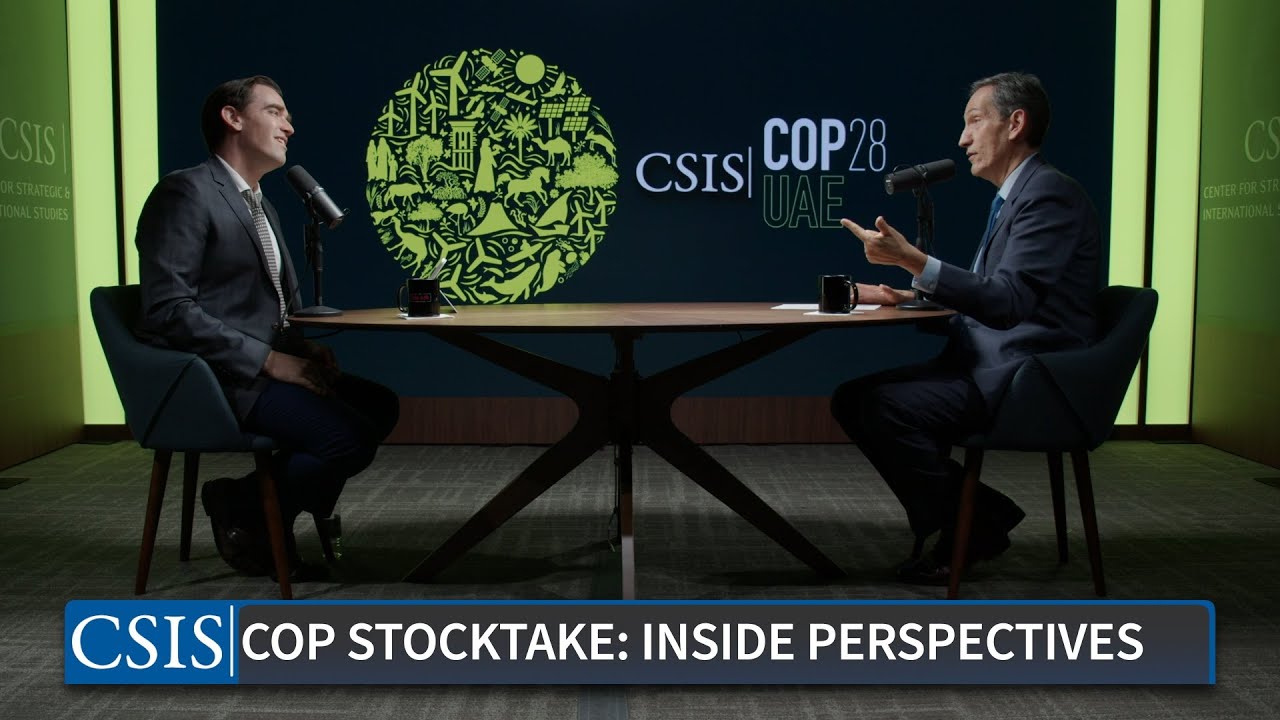 Inside Perspectives on the Global Climate Conference | COP Stocktake ...