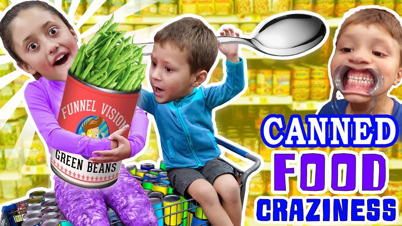 LEXI LOVES CANNED FOODS + Mouthguard, Funny Upside Faces & Food ...