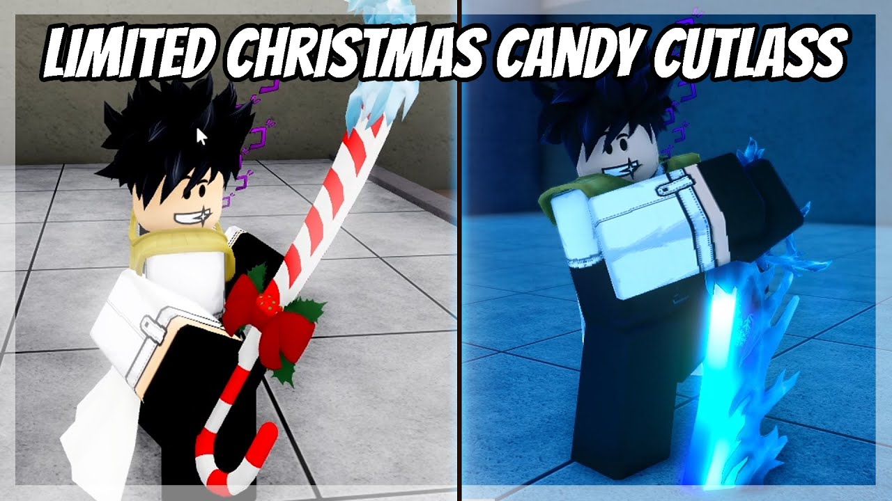 Obtaining NEW LIMITED Candy Cutlass + LIMITED Christmas Skin on A ...