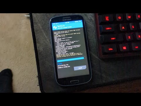 How to Install TWRP and Android 7.1.2 (Nougat) on the Galaxy S3 Sprint model (SPH-L710)